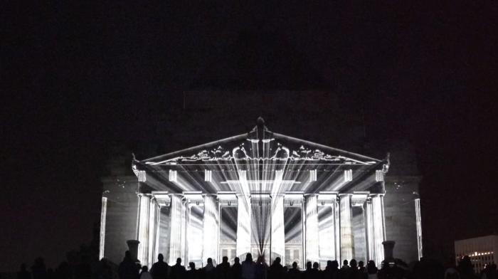 SACRA | Melbourne Shine of Remembrance Projections - TDC : TDC Video Equipment Solutions